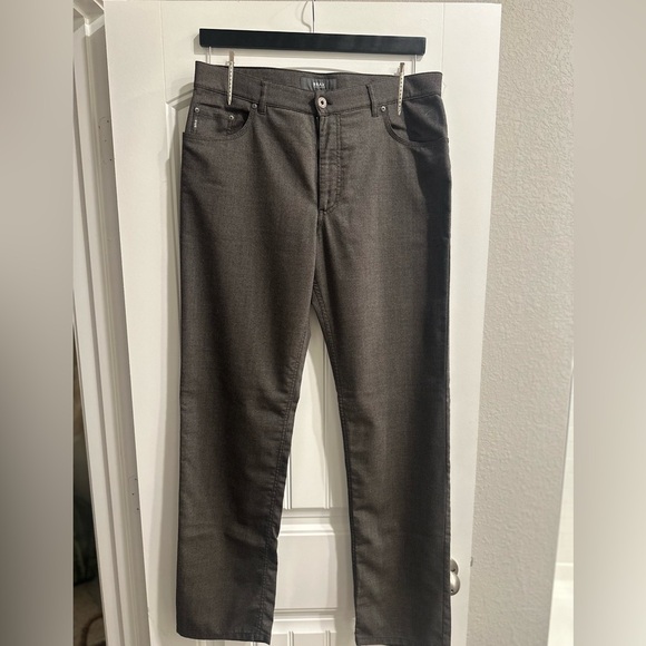 brax | Pants | Gray Slim Fit Pants With Standard Waistband | Poshmark